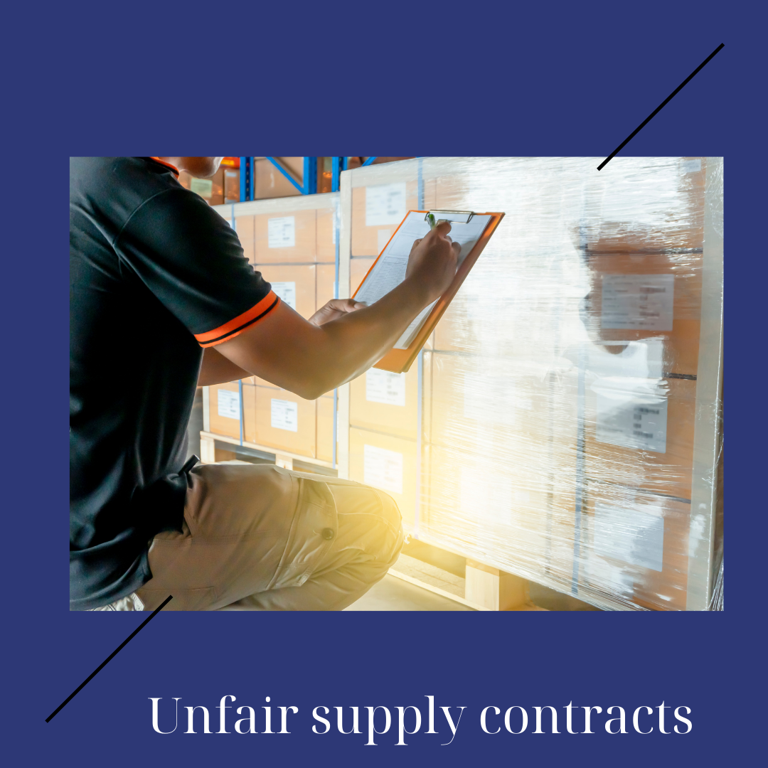 4 things to know about unfair terms in supply contracts - Abledale Law
